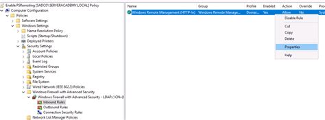 Enable Psremoting With Group Policy Server Academy