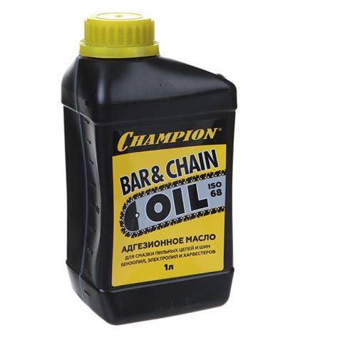 Адгезионное масло Champion Bar & Chain Oil 1L 952839 - купить по ...