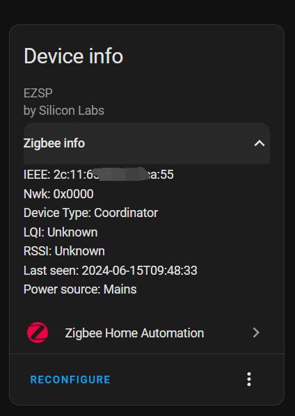 Why Has My ZHA Connected To Multiple Coordinators Zigbee Home Assistant Community