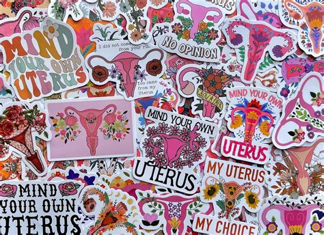 Feminist Women Rights Sticker Pack Etsy