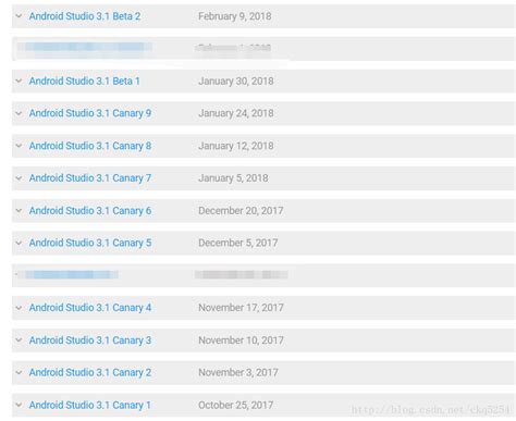 Android Studio的CanaryDevBetaStable版本Android Studio内置的更新机制 掘金