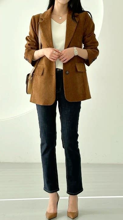 🍂가을 데일리룩 이렇게 입어요🤎 가을 필수템 5가지 코디 출근룩 데일리룩 직장인 룩북 코디추천 가을코디 가을트렌드 Shorts Youtube