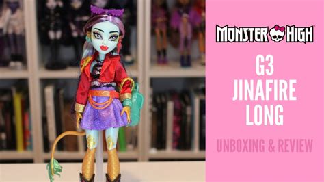 Monster High G3 Jinafire Long Review Youtube