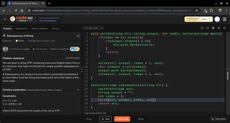 Prathamesh Pawar On Linkedin Coding Challenge Day 96 Solved A
