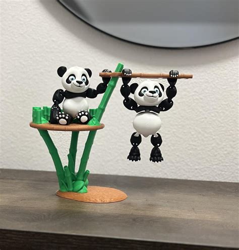 Hanging Pandas Etsy