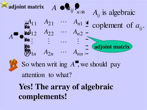PPT Adjoint Matrix PowerPoint Presentation Free Download ID