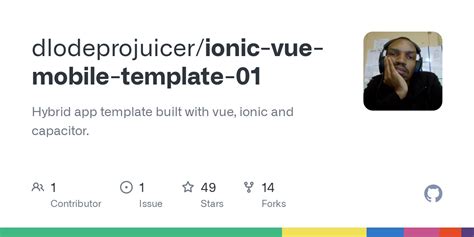 Github Dlodeprojuicerionic Vue Mobile Template 01 Hybrid App