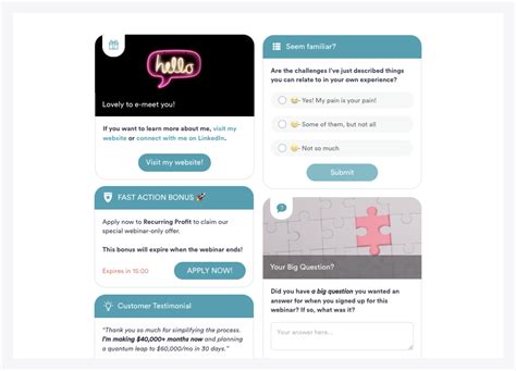 Online Course Sales Webinar Template