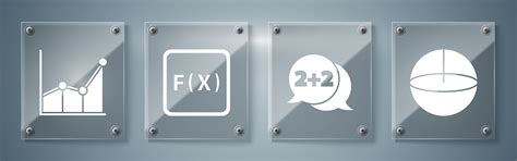 기하학적 그림 구체 방정식 솔루션 함수 수학 기호 및 그래프 일정 차트 다이어그램을 설정합니다 정사각형 유리 패널 벡터 0명에 대한 스톡 벡터 아트 및 기타 이미지 Istock