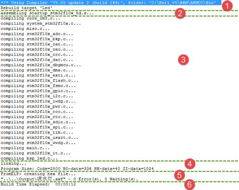 46 Mdk的编译过程及文件类型全解 — 野火 Stm32库开发实战指南——基于野火霸道开发板 文档