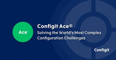 Configit Ace® A Saas Product Configuration Solution Configit