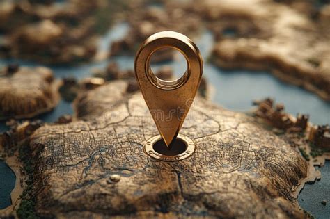 Directional Guide Gps Navigation Pointer Symbol On Display Precise