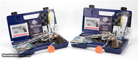 Colt Python New Production Consecutive Pair 6 Inch Stainless Steel