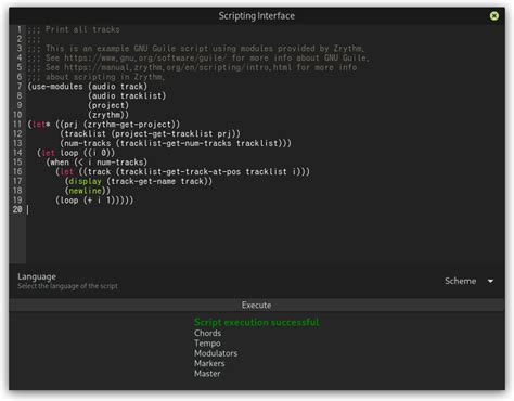 scripting interface zrythm 1 0 0 rc 0 belgelendirmesi