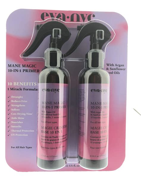 Eva Nyc Mane Magic 10 In 1 Primer With Argan And Sunflower