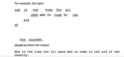 Solved Help Write A Program That Reads In A Sentence Of Up
