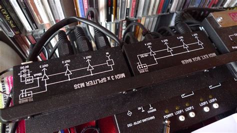 Sr System Audio G Lab Midi Loop Amp Controller Midi Spliter And Midi