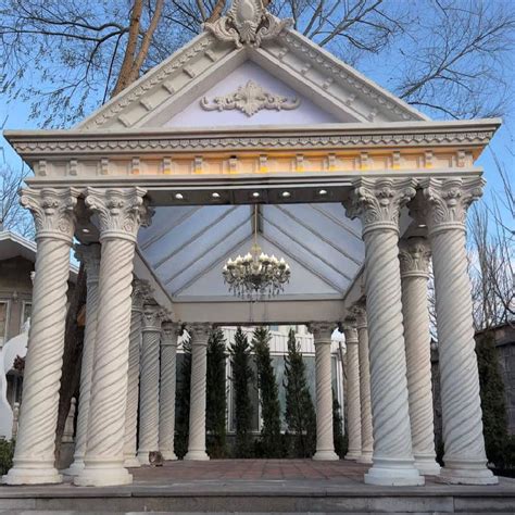 آلاچیق رومی فایبرگلاس طرح مستطیلی نوین هنر