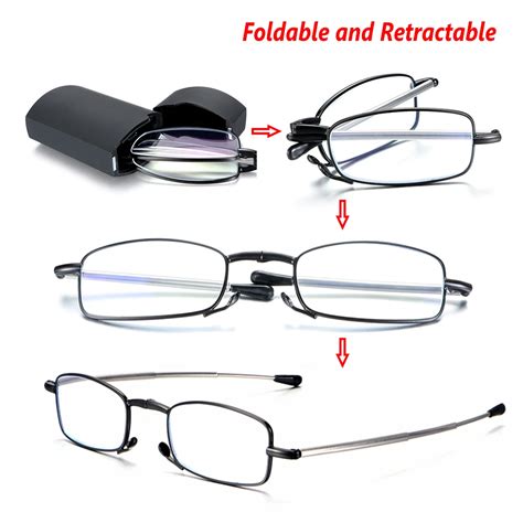 Telescopic Folding Reading Glasses Atelier Yuwaciaojp