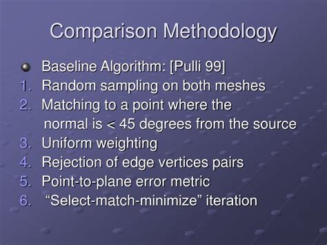 Ppt Efficient Variants Of The Icp Algorithm Powerpoint Presentation