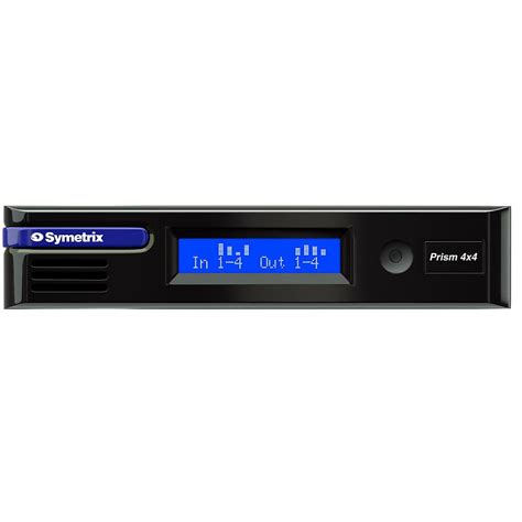 Symetrix Prism 4x4 Dante Dsp Audio Processor Reverb
