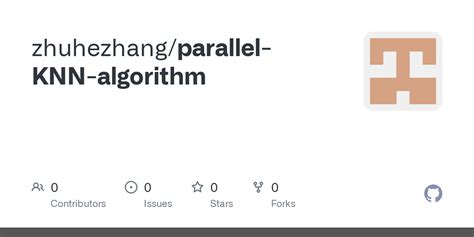 Github Zhuhezhangparallel Knn Algorithm