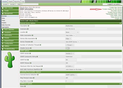 How To Monitor Linux Server With Cacti Greencloud Documentation