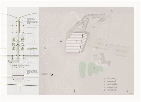 Architecture Project Harnessing Geothermal Energy Within A Hydroponic Greenhouse Supported By