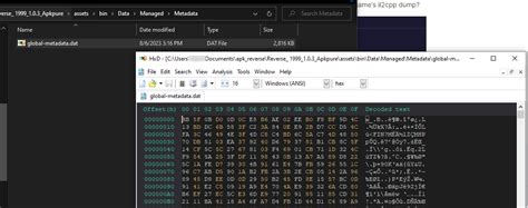 Reverse 1999 Il2cpp Dump Help Gameguardian