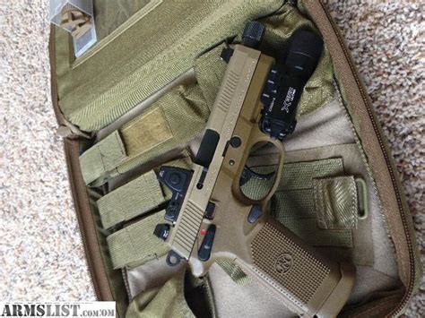 Armslist For Trade Fn Fnx 45 Tactical Fde W Trijicon Rmr For Sti