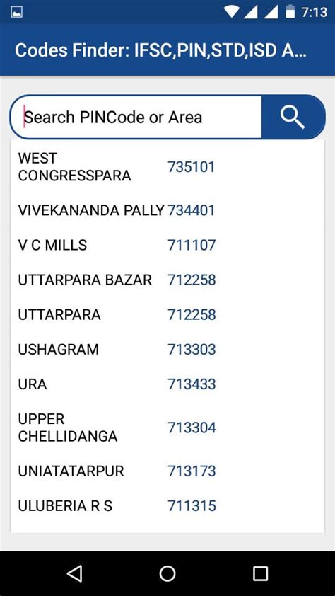 Codes Finder Ifscpinstd And Apk For Android Download