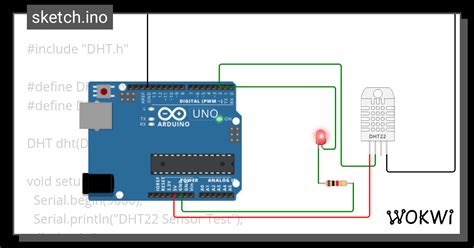 Led2 Wokwi ESP32 STM32 Arduino Simulator