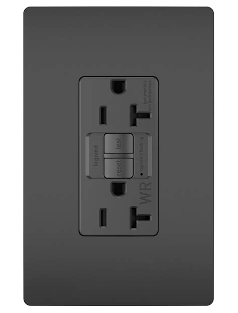 Legrand 2097trwr Radiant 20 Ampere Tamper Resistant Weather Resistant