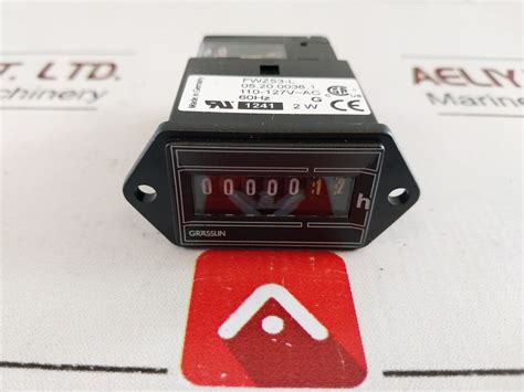 Grasslin Fwz53 L Hour Meter Aeliya Marine Tech