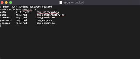 I Was Trying To Authenticate Sudo With Touch Id And I Ended Up Breaking