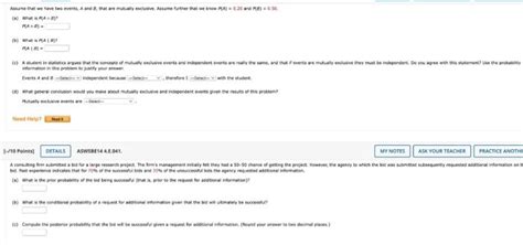 Solved A What Is A An It H AB B What Is MA I Chegg Com