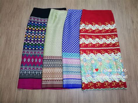 หมดปัญหา😃😃 เรื่อง ซื้อผ้าไหมผ้าฝ้ายสวยๆเก็บไว้แต่ไม่รู้ จะตัดที่ไหน ส่งผ้าสวยๆมาให้ทางร้านดอกพุด