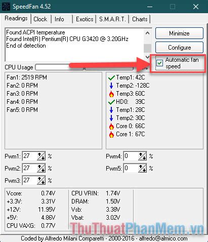How To Use Speedfan To Check And Adjust Cpu Fan Speed