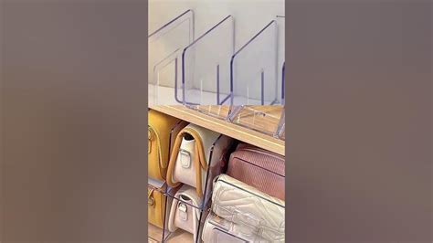 중고품 투명 지갑 디스플레이 랙으로 일상을 럭셔리하게 변화시키는 팁중고품 투명지갑 디스플레이랙 핸드백 옷장