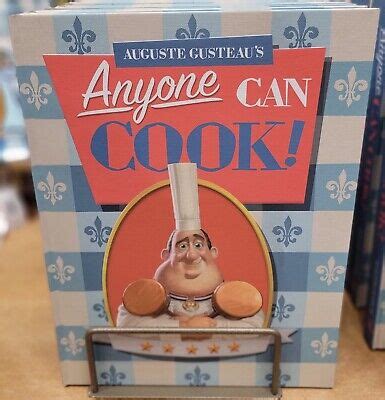 Disney Ratatouille Auguste Gusteaus Anyone Can Cook Replica Journal