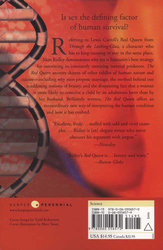 The Red Queen Sex And The Evolution Of Human Nature Paperback 2nd