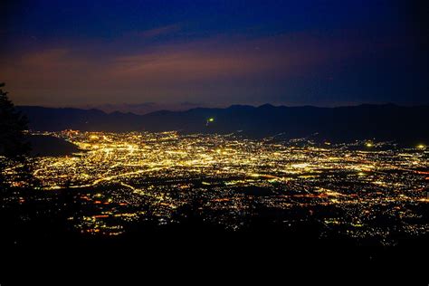 甘利山ナイトハイク 富士山と甲府盆地の夜景一望 Shinさんの鳳凰山・地蔵岳・観音岳・薬師岳の活動データ Yamap ヤマップ