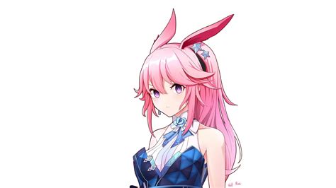 720P Anime Girls Yae Sakura Honkai Impact Anime EGO TDC48 Honkai Impact 3rd HD Wallpaper