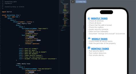 a reminder ios app from pluralsight instruction
