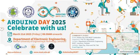 Isra 🌍 World Arduino Day Friday 21 March 2025 🚀 Isra University Has