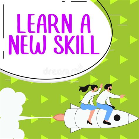 Inspiration Showing Sign Learn A New Skill Internet Concept