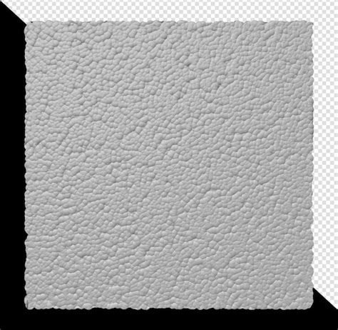 Premium Psd Styrofoam Sheet Cube Isolated On Black Background 3d