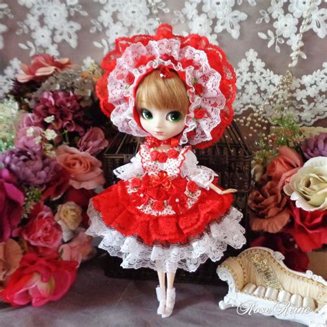 S様オーダー専用ページ ロリータロマンス 森に舞い降りた木苺の天使のドールドレス