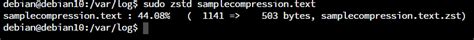 How To Compress Files With Zstd Utility In Linux Make Tech Easier