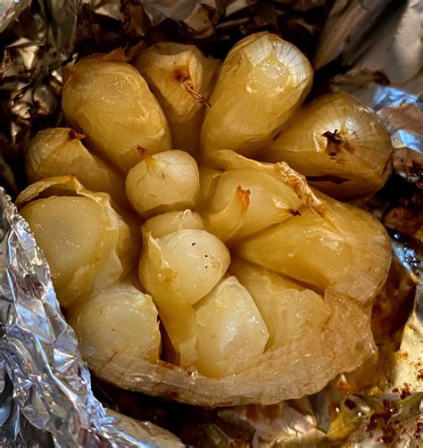 新ニンニクのホイル焼き アンダンテ カンタービレ